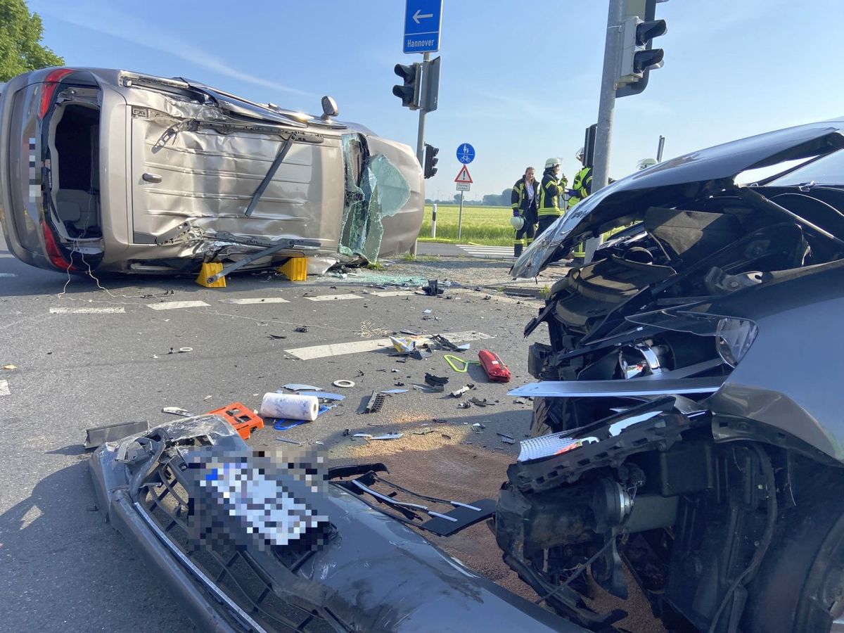 Unfall B65 Heutenull